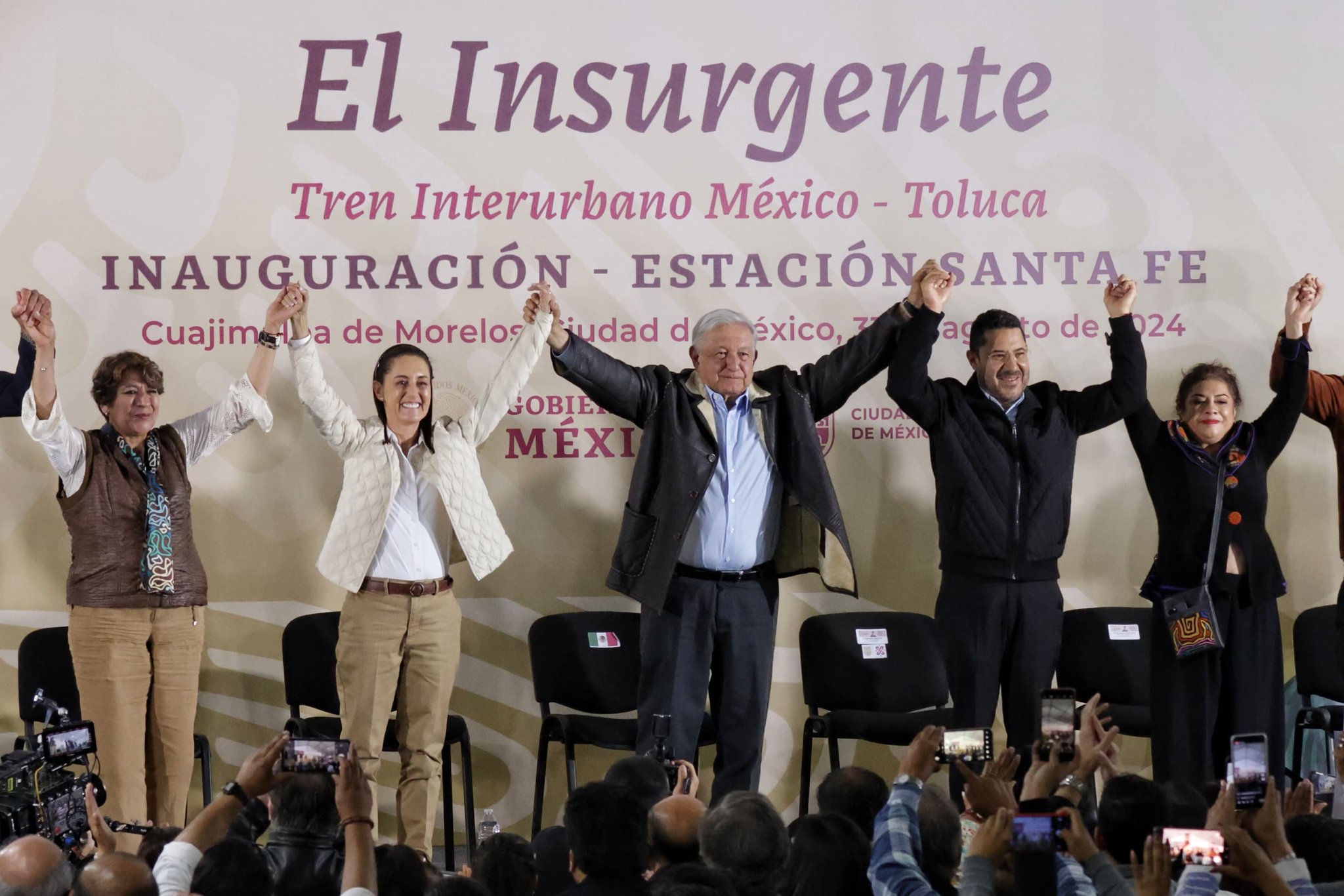 Inauguran segunda etapa del Tren “El Insurgente”, de Lerma hasta Santa Fe - Plana Mayor | Medio ...